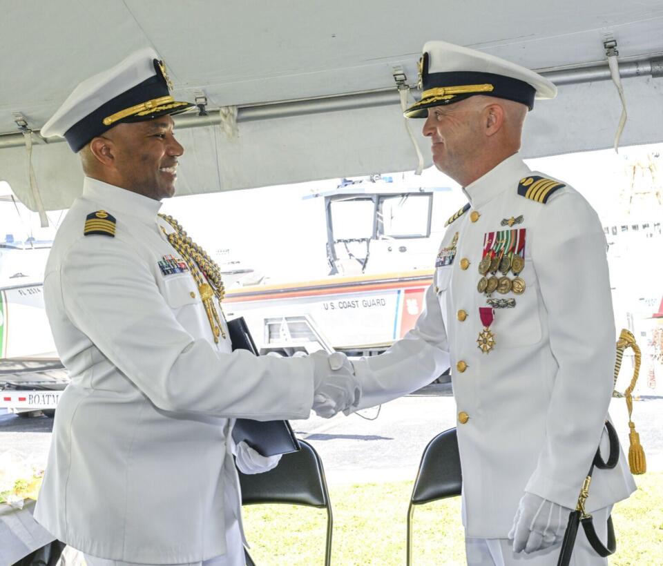 U.S. Coast Guard Sector Key West holds change of command ceremony ...