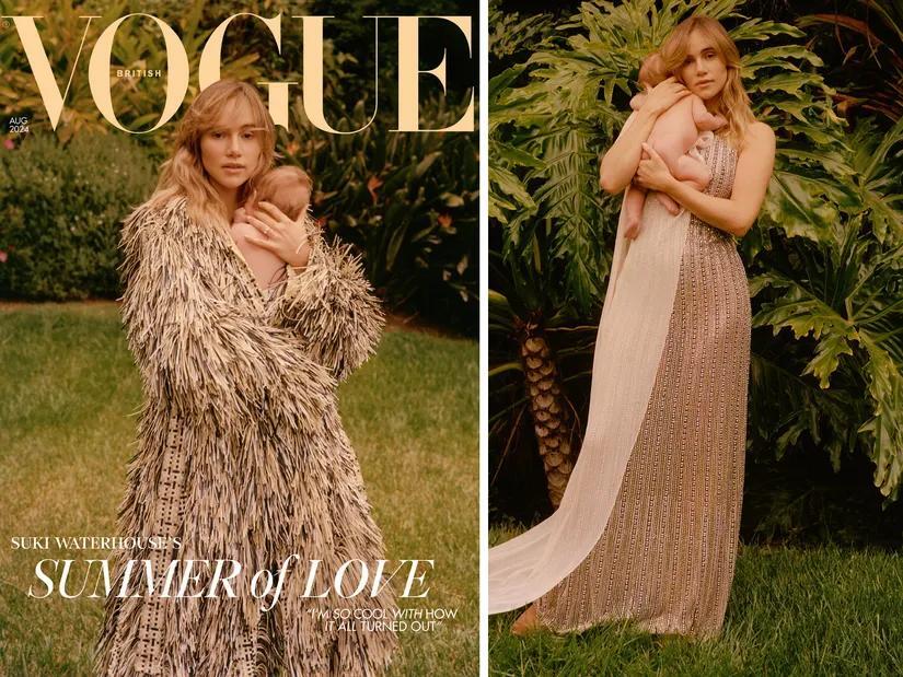 Suki Waterhouse Poses With Her & Robert Pattinson's Newborn Daughter ...