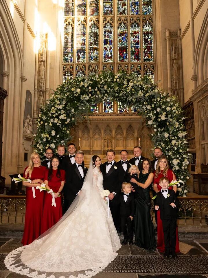 Holly Ramsay Wore Elie Saab—and Her Mom’s ’90s Wedding Dress—to Marry ...