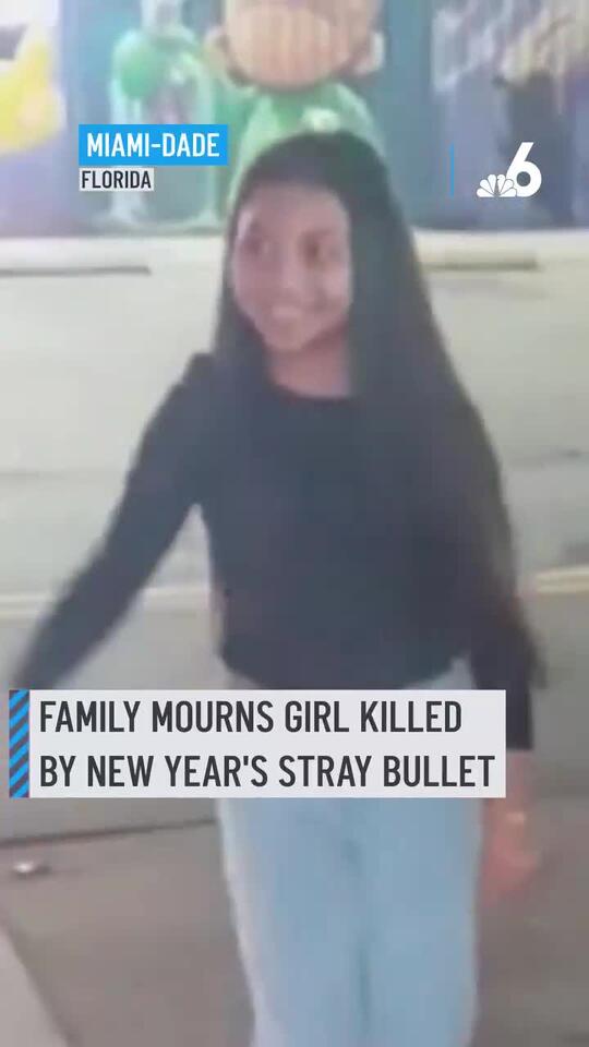 The family of a 10-year-old girl killed by a stray bullet during a New ...
