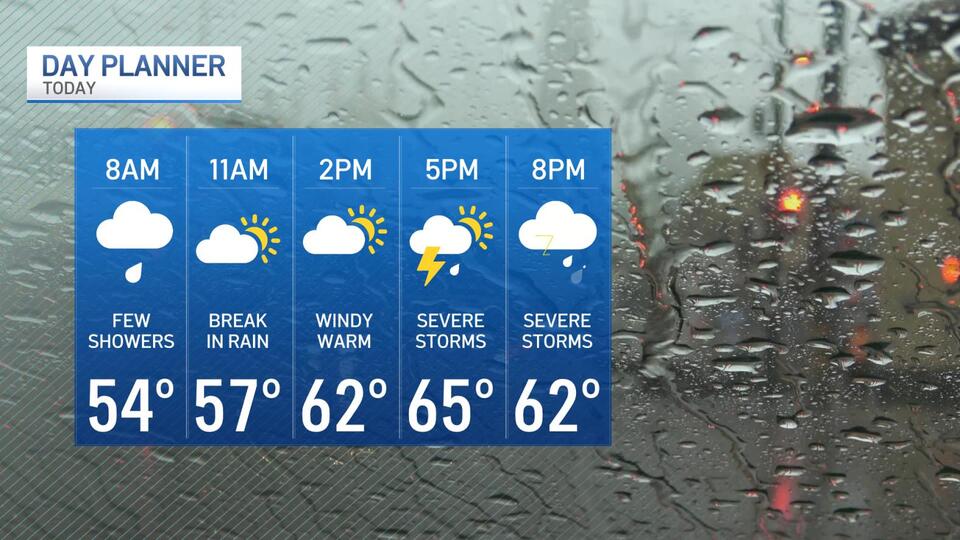 Severe Weather Timeline: What To Expect and When With Storms, Tornadoes ...