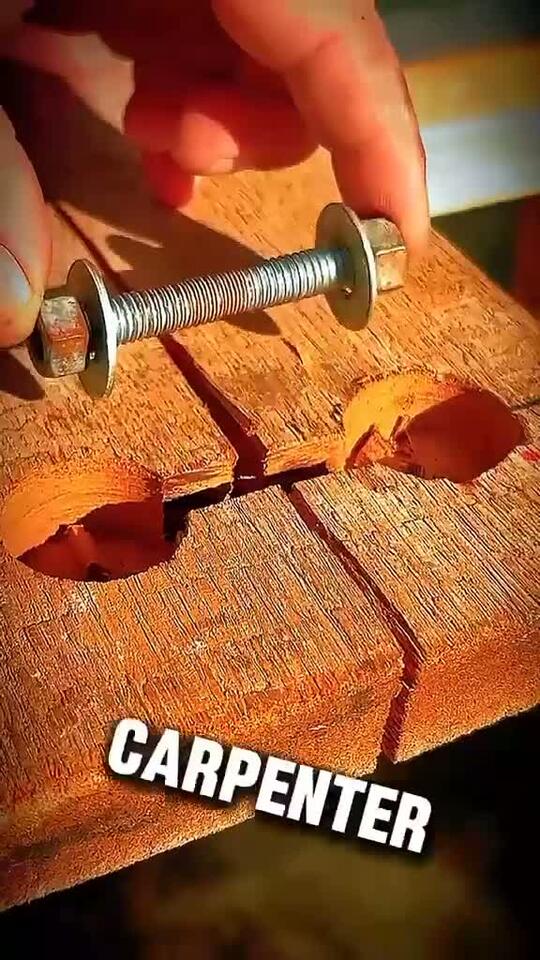 Carpenter develops a fundamental technique #technique #trick #tips # ...