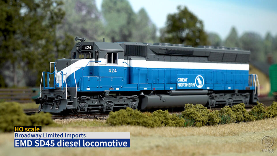 Broadway Limited HO scale EMD SD45 diesel locomotive - NewsBreak