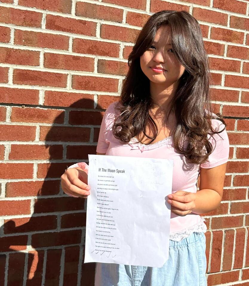 Student wins love poem contest at GEC - NewsBreak