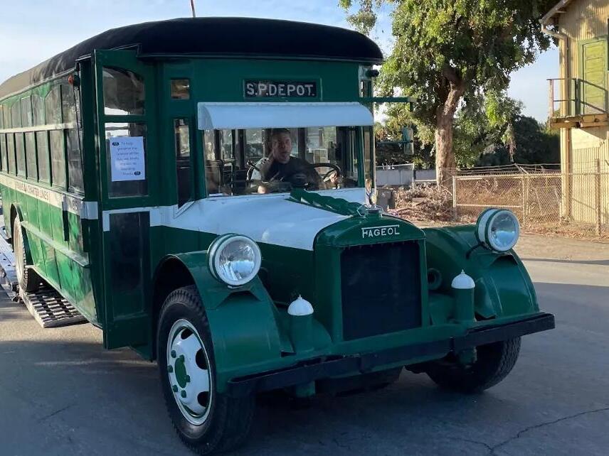 Historic wood bus returns home to Bay Area to join Pacific Bus Museum fleet