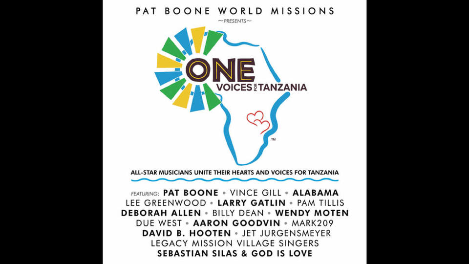 Pat Boone Returns To The Charts With 'One - Voices For Tanzania ...