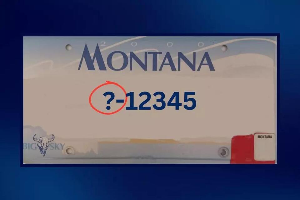 What Exactly Does The First Number Mean On A Montana License Plate ...
