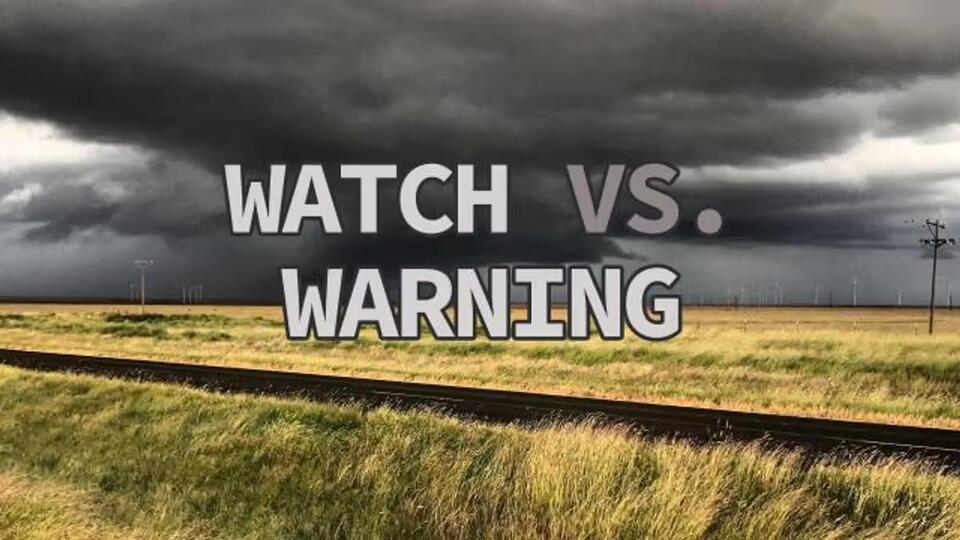 What is the difference between a storm watch and warning? - NewsBreak