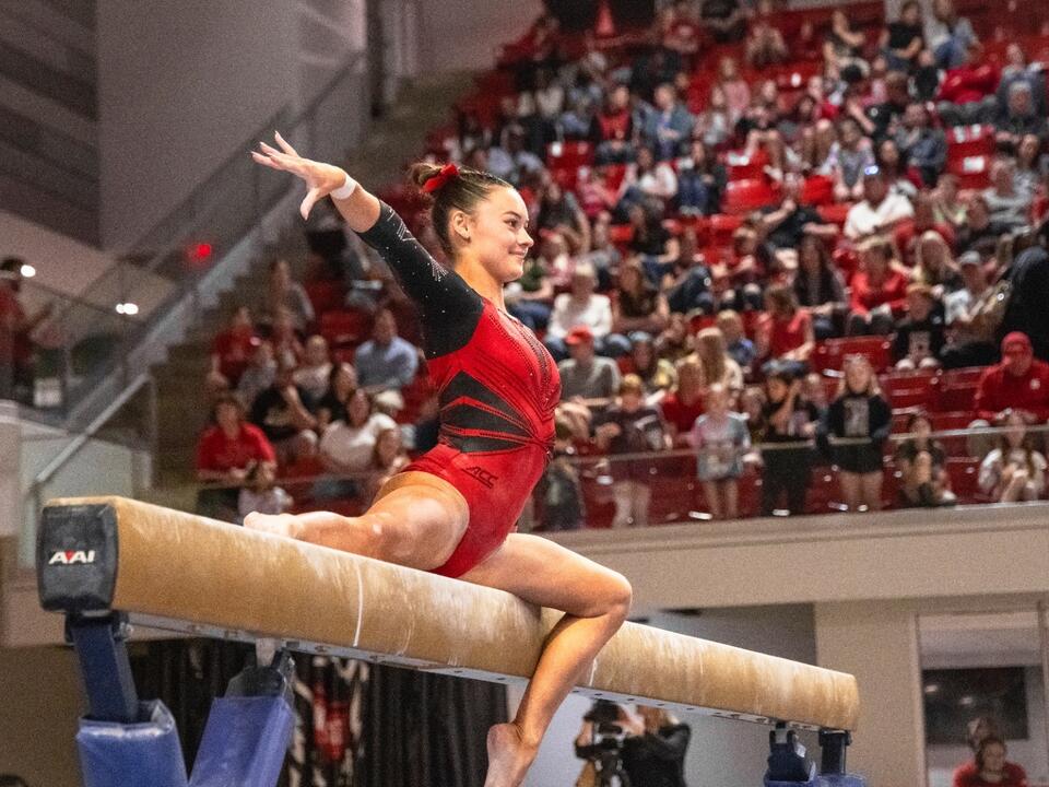 Emily Shepard Makes History as ACC Gymnast of the Week for the Second ...