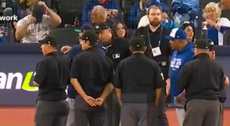 What’s Going On In Toronto Behind Home Plate? [VIDEO] - NewsBreak