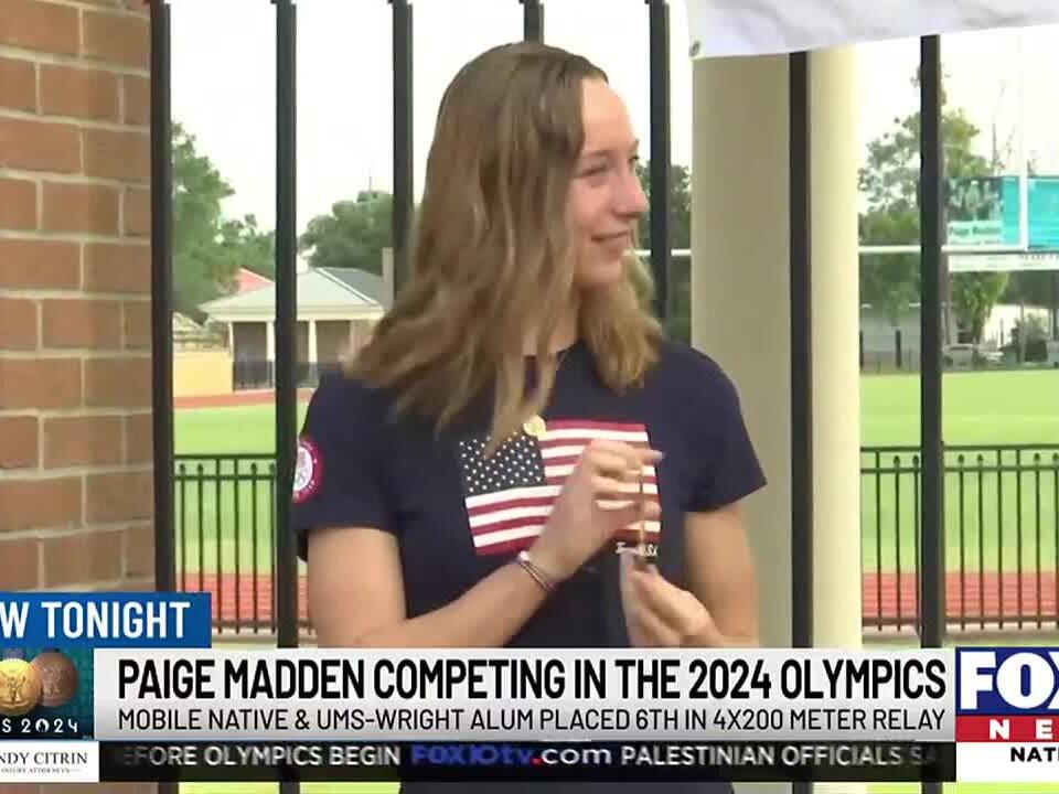 Mobile native Paige Madden competes in 2024 Olympics in Paris ...
