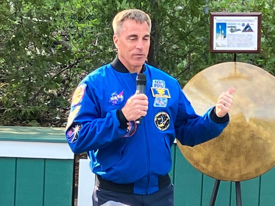 Maine astronaut honored at Portland Sea Dogs game Maine astronaut honored at Portland Sea Dogs game
