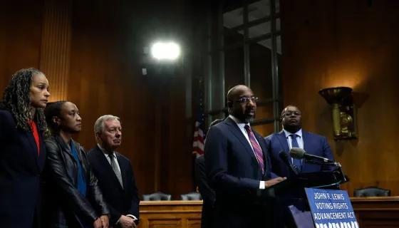 Senate Democrats Reintroduce John Lewis Voting Rights Act Ahead Of ...