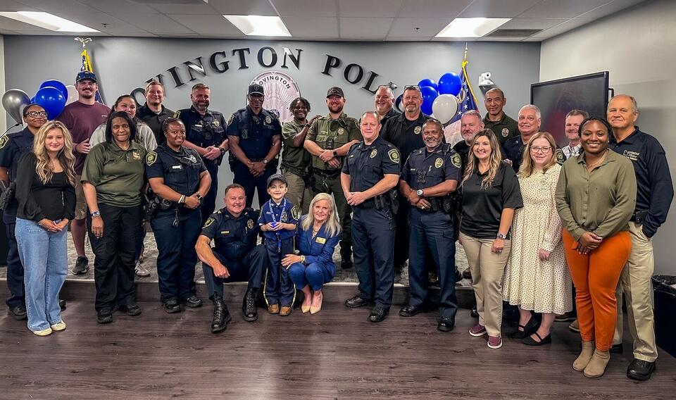 Covington Police Department welcomes Officer Henry Taylor - NewsBreak