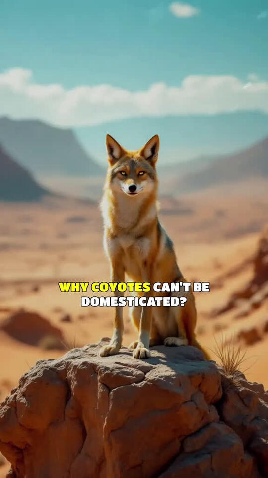 Some animals weren’t made for leashes. Coyotes don’t get tamed — they ...