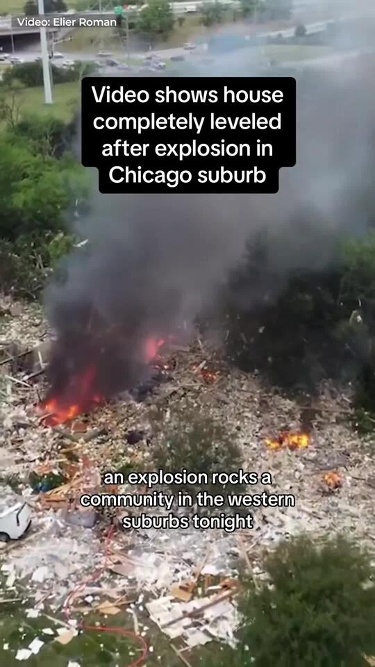 A house in unincorporated Lisle exploded on Saturday causing a fire and ...