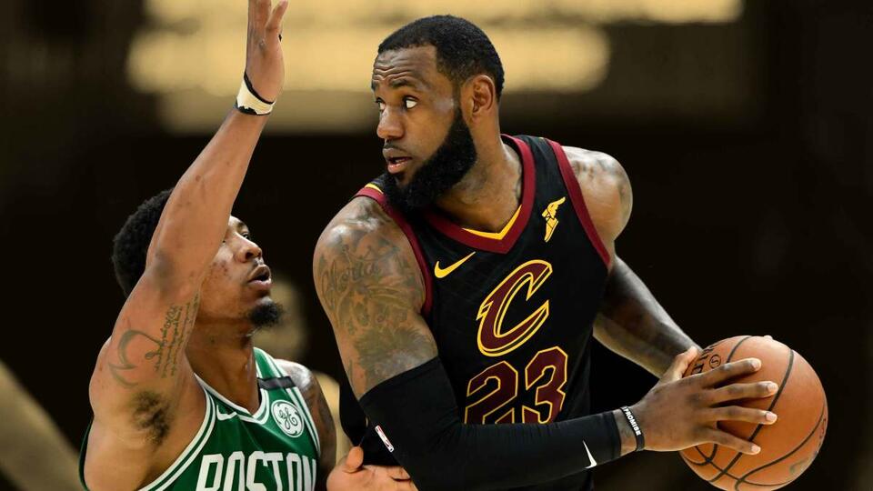 Marcus Smart picks between 2012 and 2018 LeBron James: "'18 didn't do ...