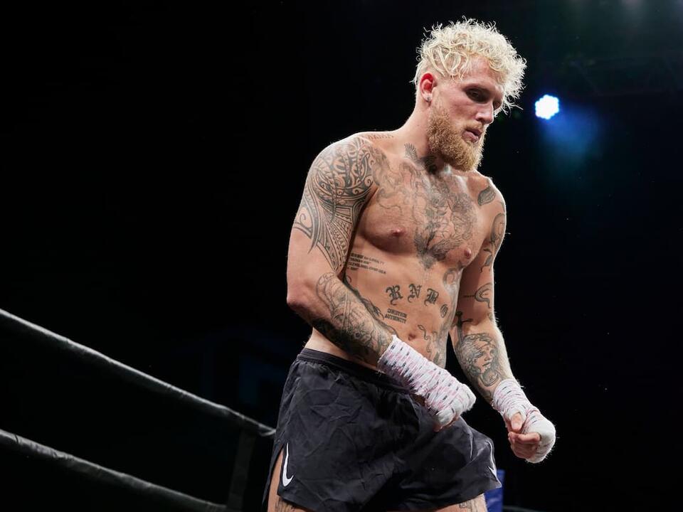 Jake Paul vs Mike Perry open workout video