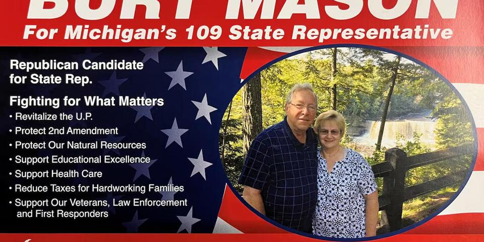 Republican Burt Mason runs for 109th State House District ...