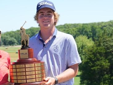 Clara Ding and Pennson Badgett win the Ralph Lauren Junior Classic