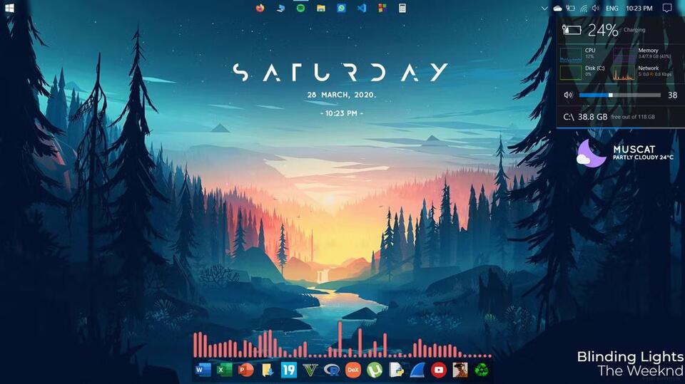 4 best/coolest Rainmeter mods to make Windows 11 look cool - NewsBreak