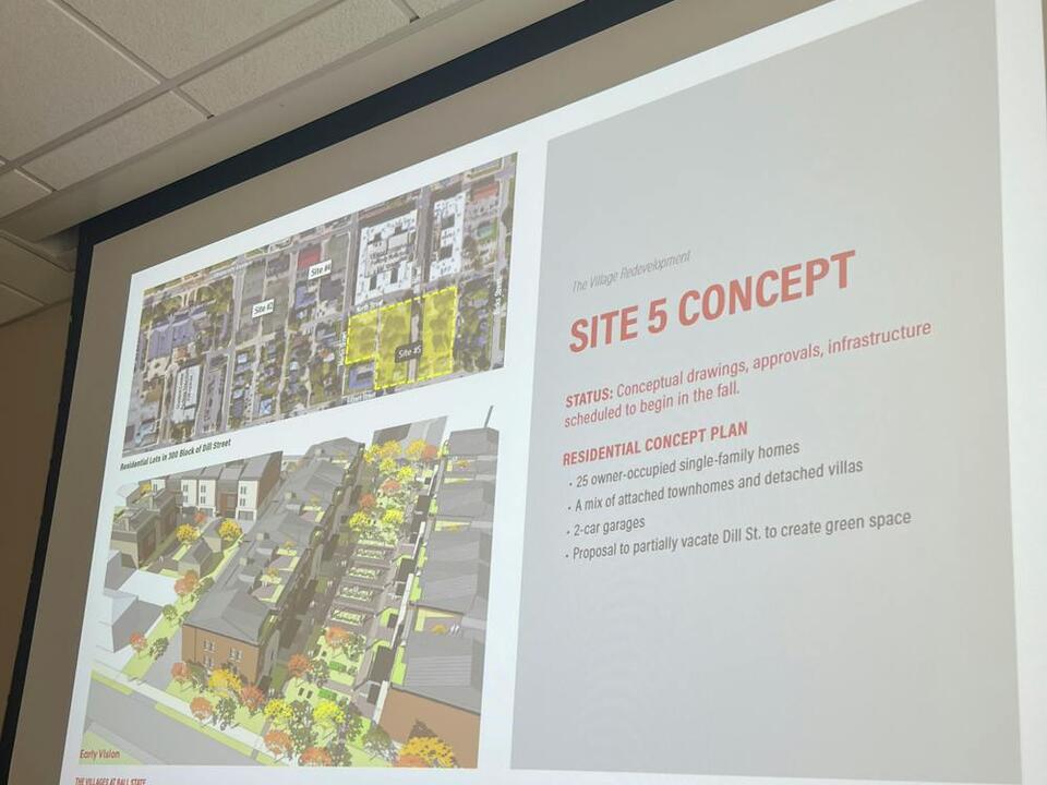 Community members gather for meeting with updates on The Village ...