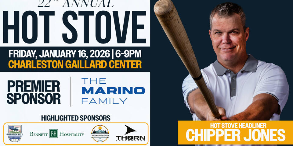 Chipper Jones to Headline RiverDogs 22nd Annual Hot Stove Banquet ...