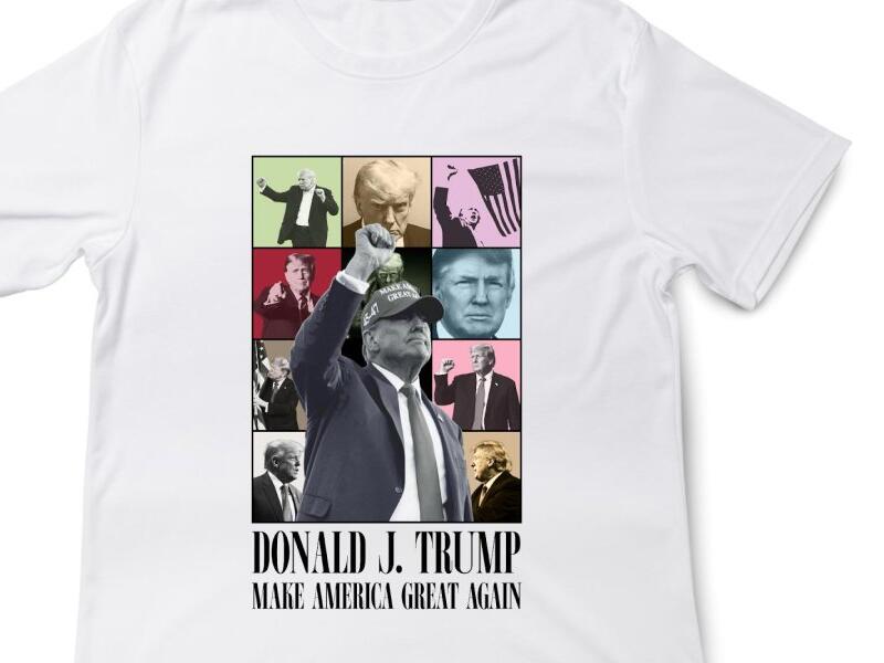 Trump campaign selling T-shirt mimicking Taylor Swift's Eras Tour