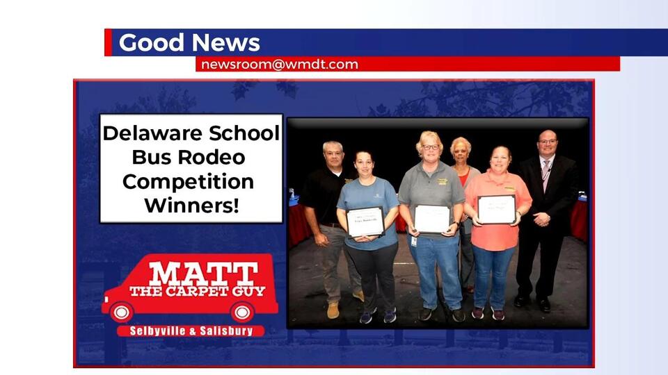 Del. school bus drivers sweep School Bus Rodeo competition - NewsBreak
