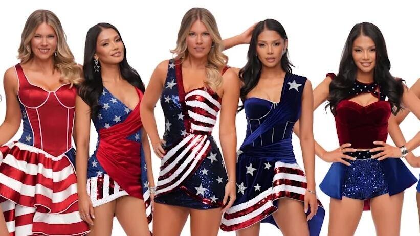 Critics Say UFC White House Ring Girl Outfits Violate U.S. Flag Code ...
