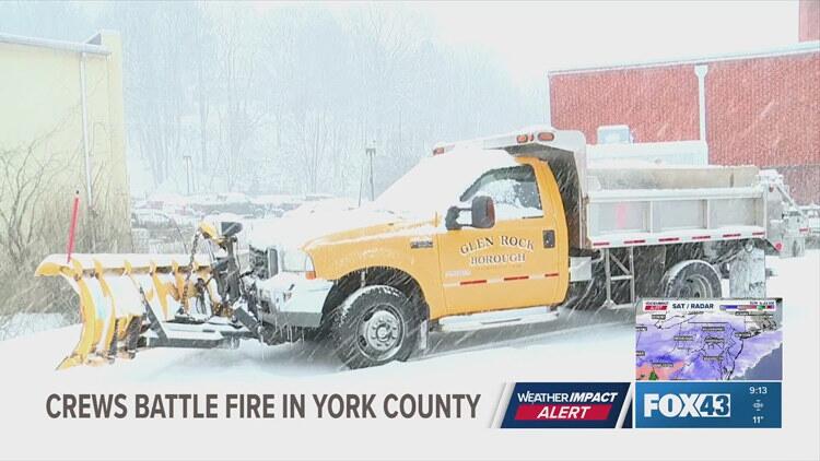 Emergency crews respond to fire in York County - NewsBreak