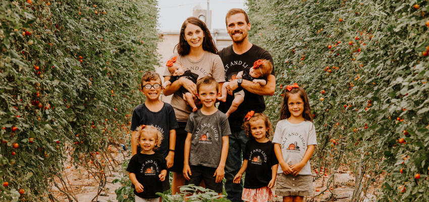 Saline County Family Grows Community and Produce at Salt and Light ...