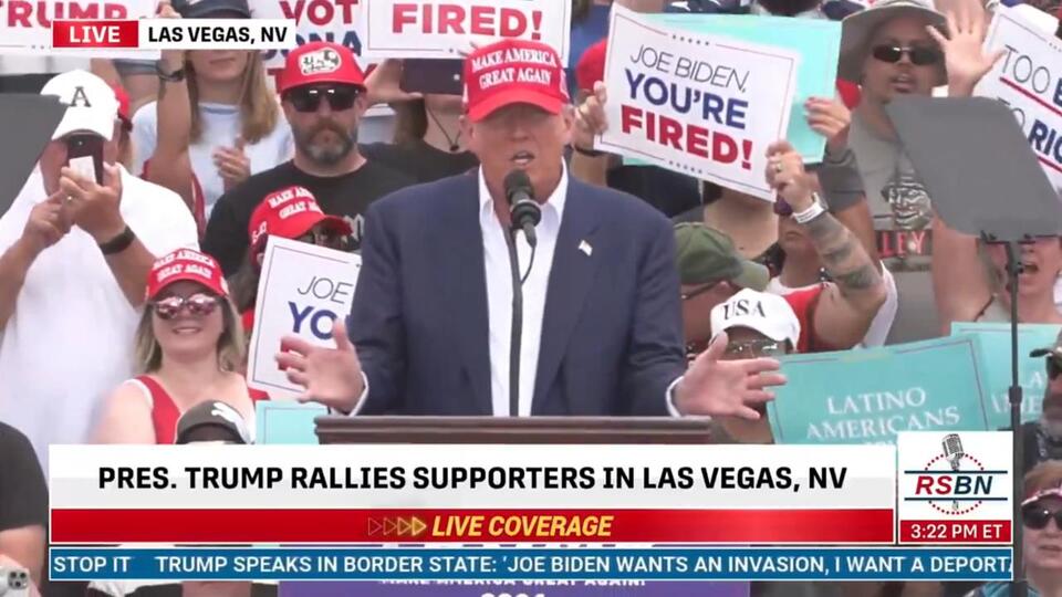 Trump Tells MAGA Rallygoers ‘They’ll Throw Water’ On Them If They Pass ...