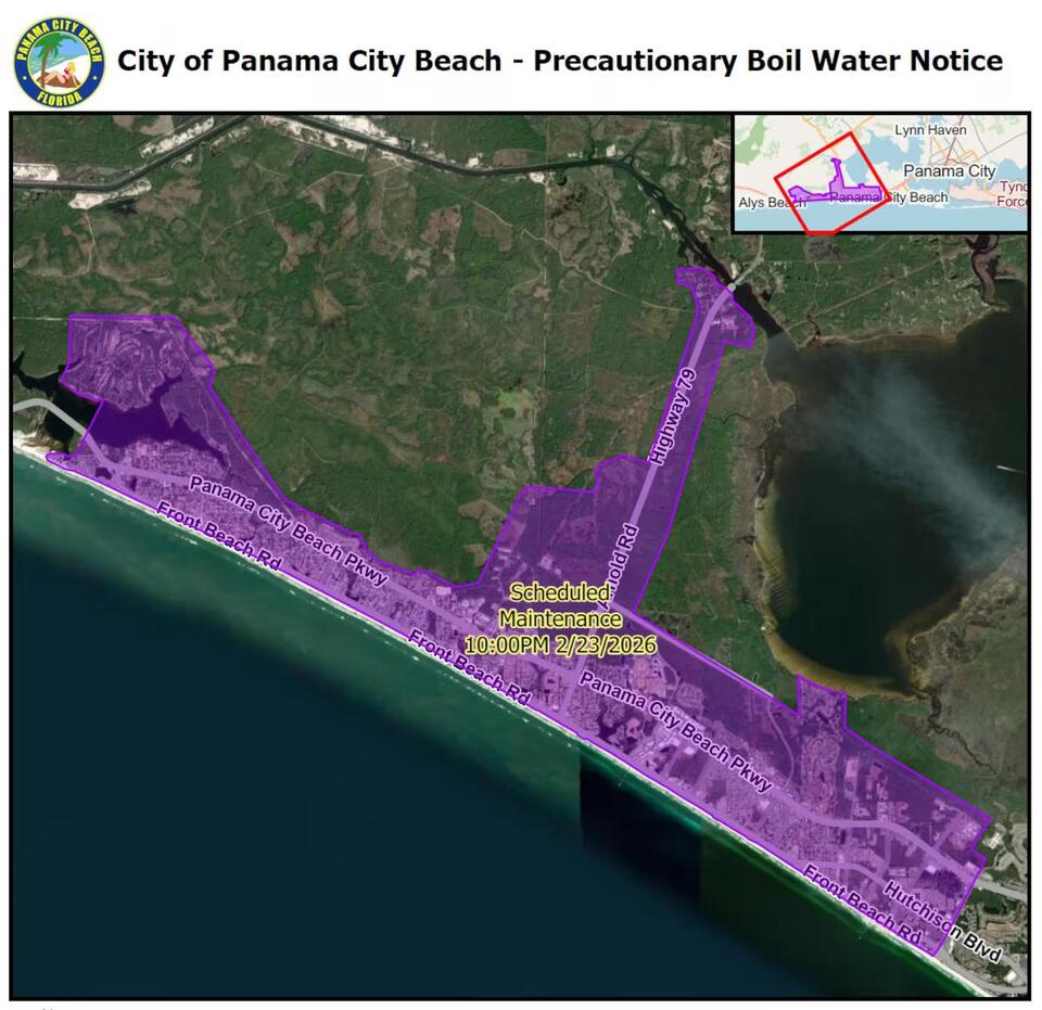 Panama City Beach Utilities Director discusses water outage and boil ...