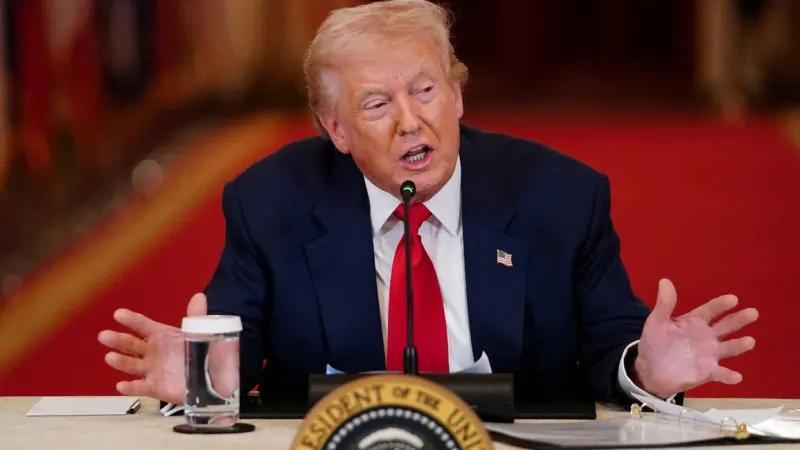 Trump erupts at Fox News reporter during roundtable: 'What a stupid ...