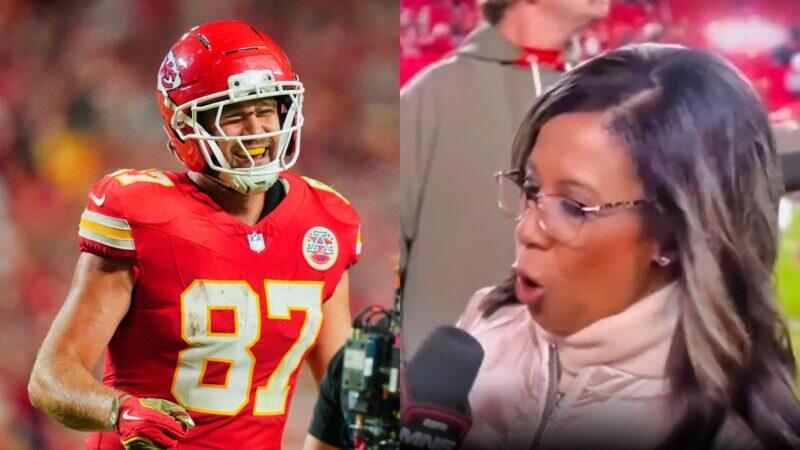 ESPN Reporter Lisa Salters Had Cringeworthy Travis Kelce Blunder During ...