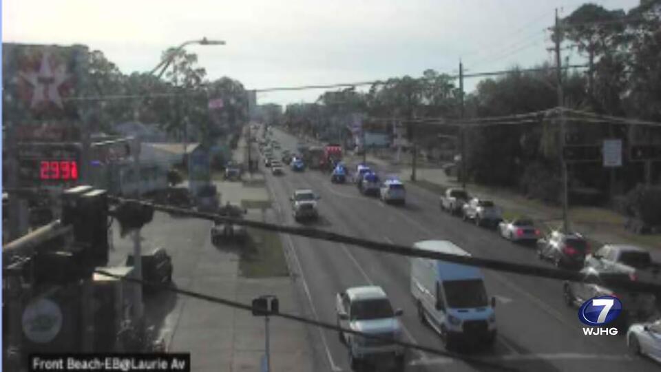 Traffic Alert: Pedestrian hit on Front Beach drive - NewsBreak