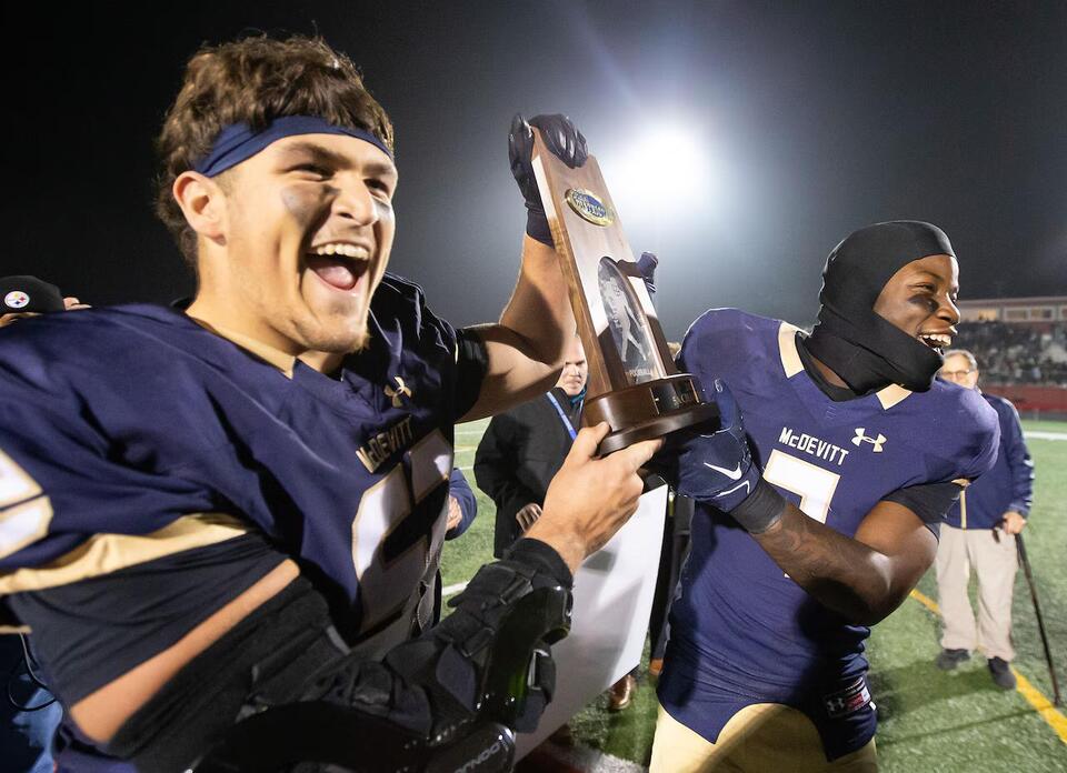 Bishop McDevitt’s Jude Slover commits to in-state football program ...
