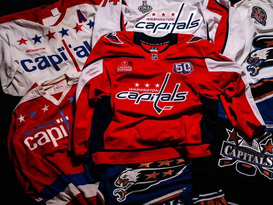 Capitals Unveil 50th Anniversary Celebration Plans