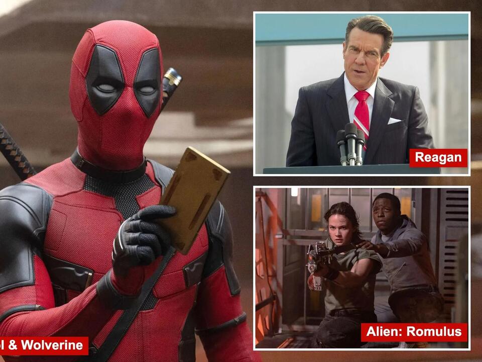 ‘Deadpool & Wolverine’ again tops box office, ‘Reagan’ biopic exceeds expectations as summer ...
