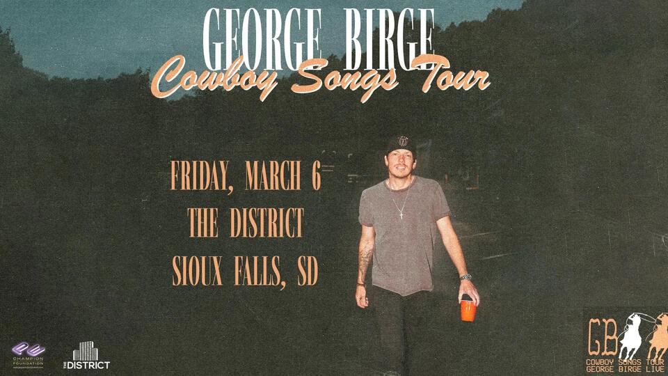 George Birge coming to The District in March - NewsBreak