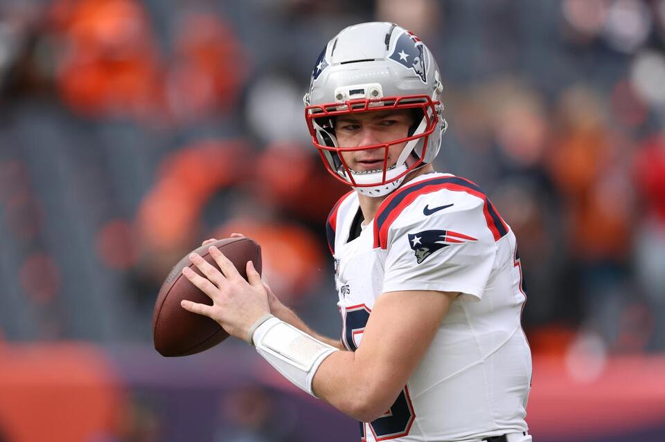 Drake Maye misses Super Bowl practice as Patriots fans start to sweat ...