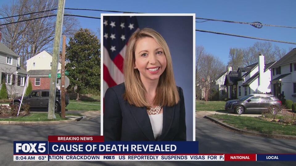 Cause of death revealed for Jessica Aber, former US attorney, found dead in Virginia home ...