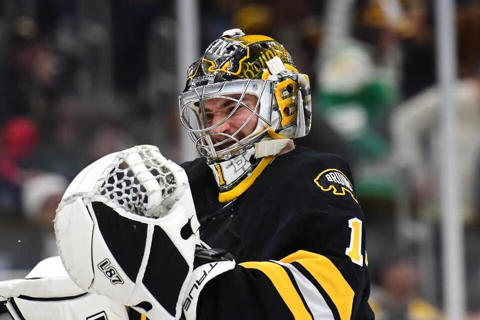 Life changing news strikes Bruins goaltender Jeremy Swayman ahead of ...