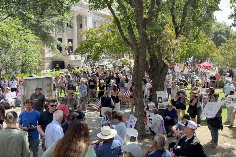 ‘We the People Say No Kings’: Second Yolo ‘No Kings’ March and Rally ...