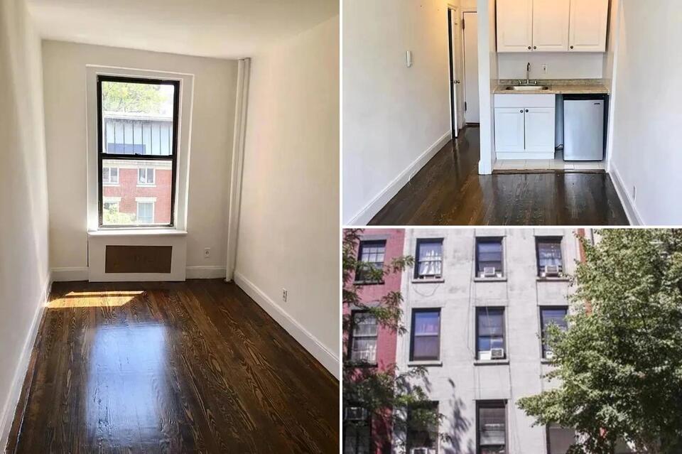 This 77-square-foot NYC apartment with no bathroom rented for $2,350 ...