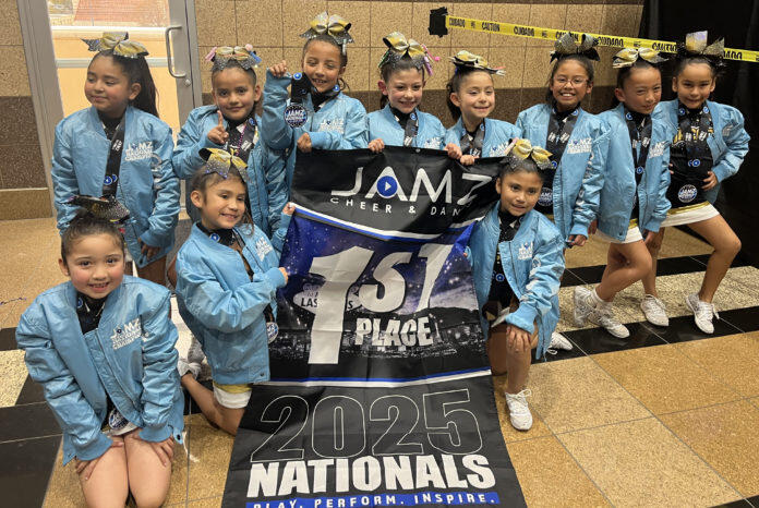 Watsonville Jr ‘Catz Junior Pee Wee cheer wins third straight JAMZ ...
