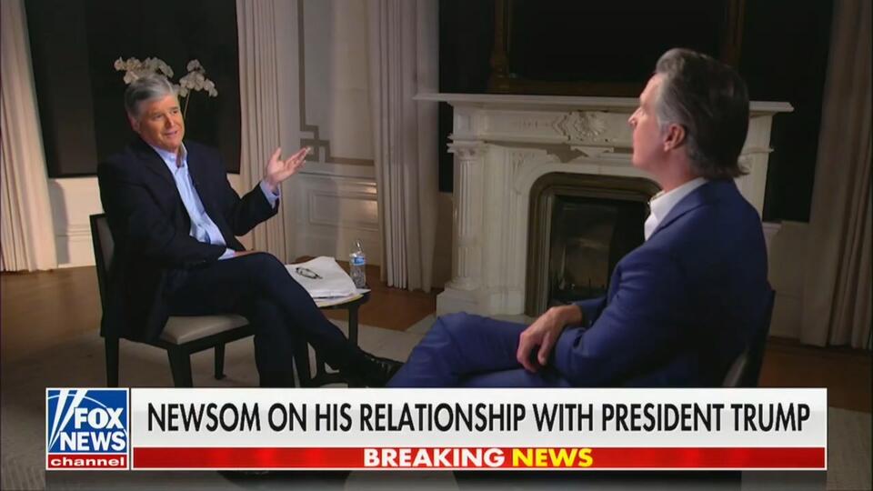 Hannity Gets Gavin Newsom to Admit His French Laundry Dinner During ...