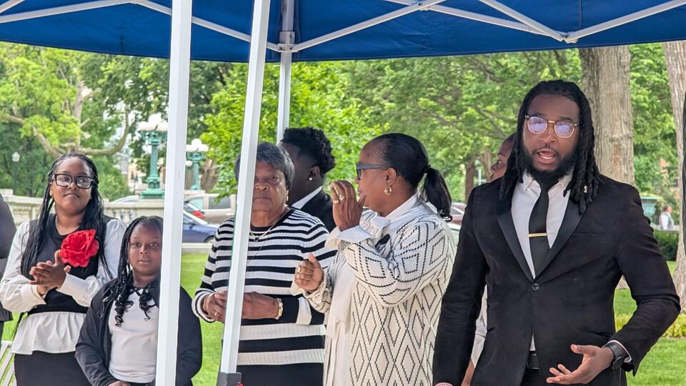 Evers raises Juneteenth flag over Wisconsin Capitol, honors the late ...