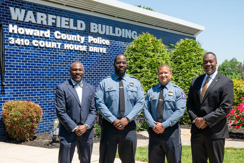 Calvin Ball Names Terrence Benn Acting Police Chief in Howard County ...